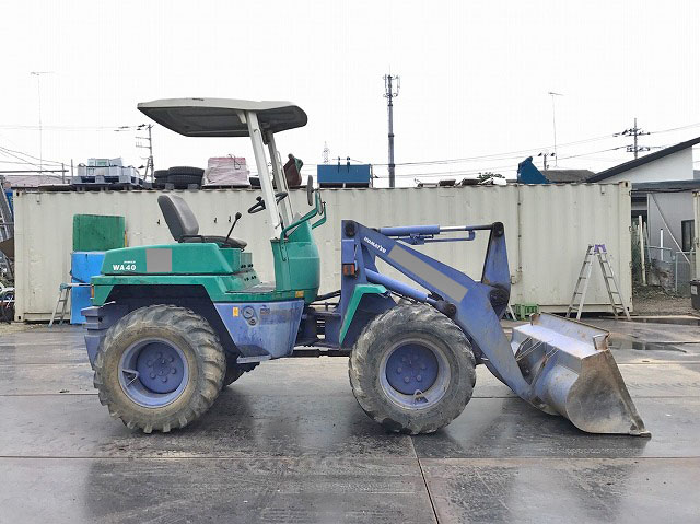中古タイヤショベル（ホイルローダー） コマツ 栃木・宮城・東京 （WA40-3E）【中古重機のトラック王国】