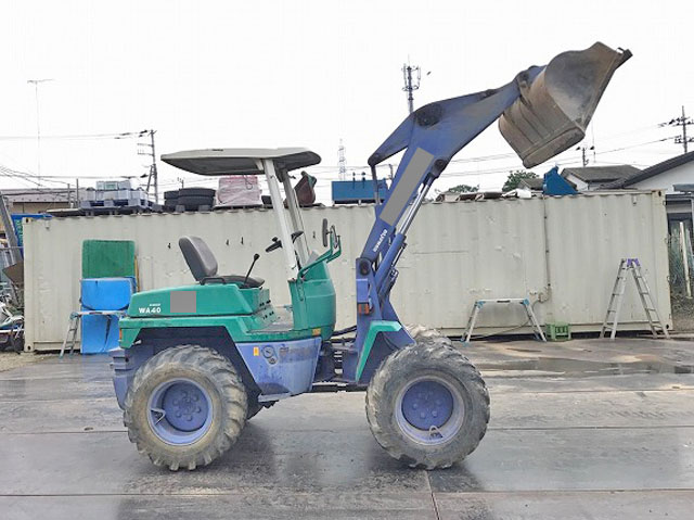 中古タイヤショベル（ホイルローダー） コマツ 栃木・宮城・東京 （WA40-3E）【中古重機のトラック王国】