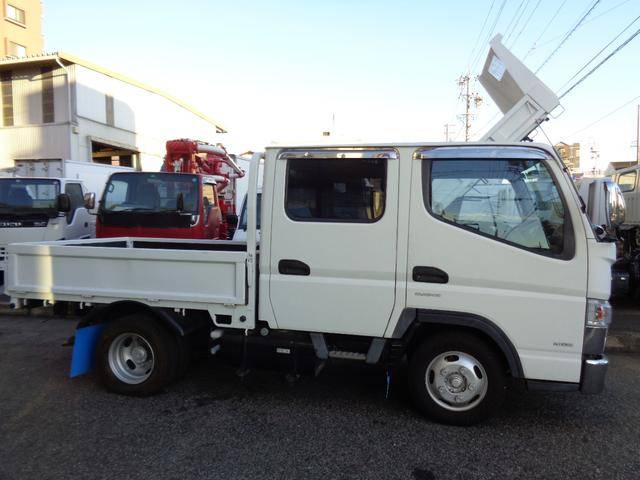 TKG-FBA20：中古ダブルキャブ（Wキャブ）小型（2t・3t）キャンター 三重・山梨・長野納車対応！【中古トラックのトラック王国】