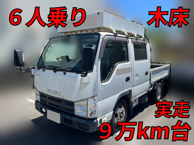 TKG-NJR85A：中古ダブルキャブ（Wキャブ）小型（2t・3t）エルフ 栃木・埼玉・福島エリア販売実績！【中古トラックのトラック王国】