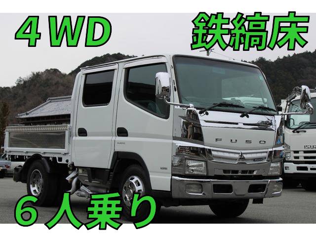 中古ダブルキャブ（Wキャブ） 三菱ふそう 三重・岐阜・石川 キャンター（SKG-FDA00）（4,360kg・小型（2t・3t））【中古トラックのトラック王国】